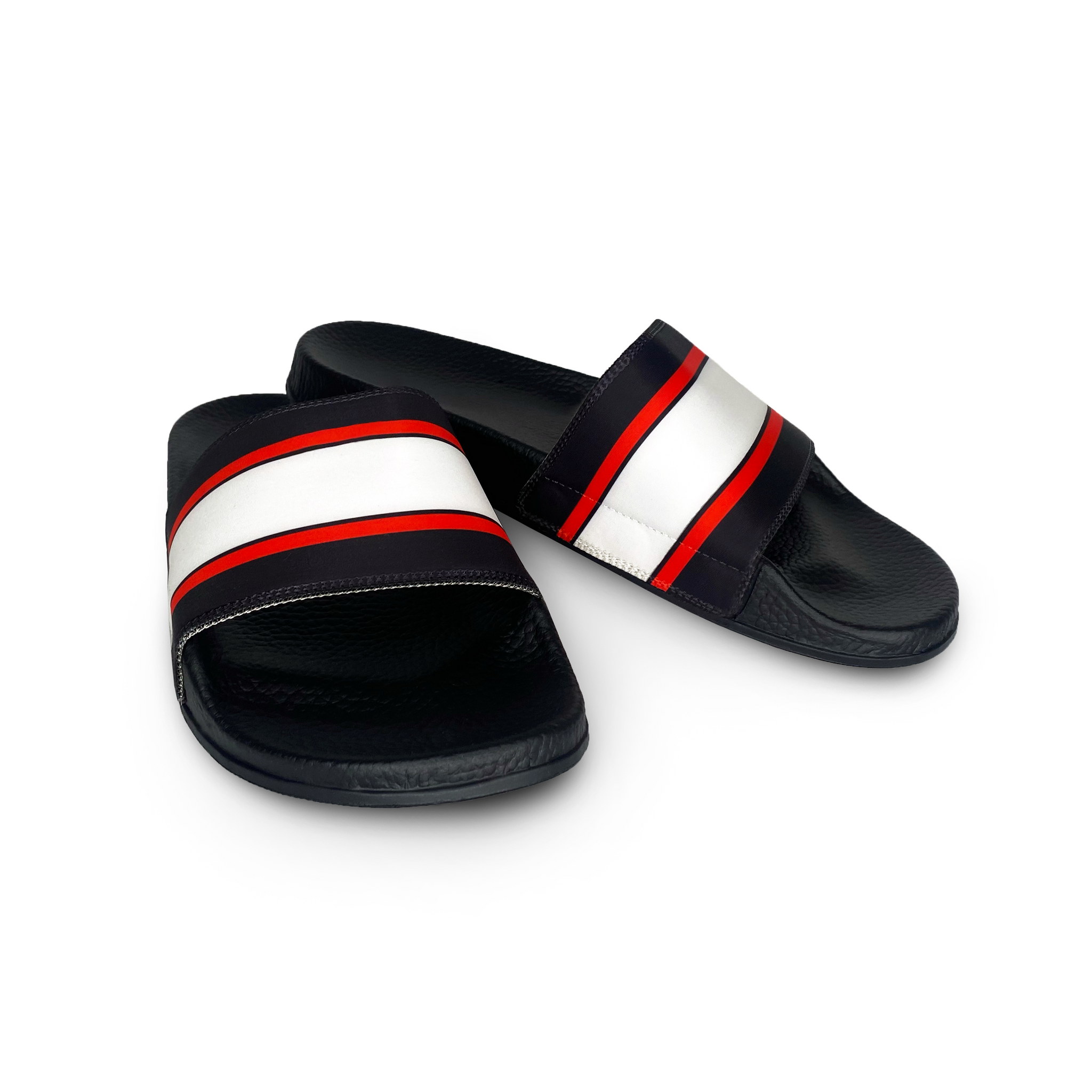 Track Stripes Slide Sandals & Deco Slides