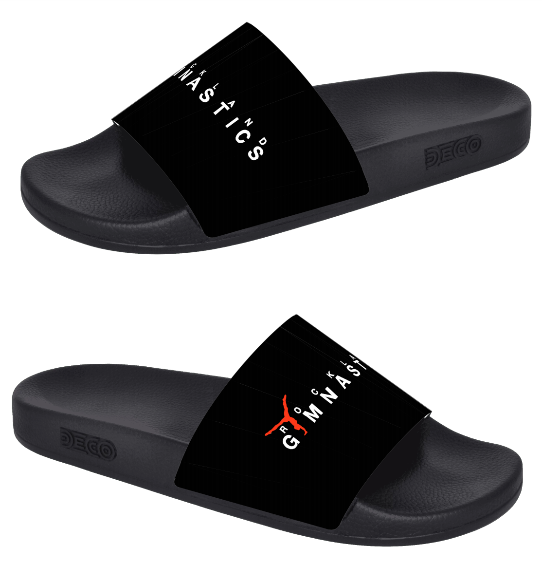 Rockland Gymnastics Slides - Red & Deco Slides