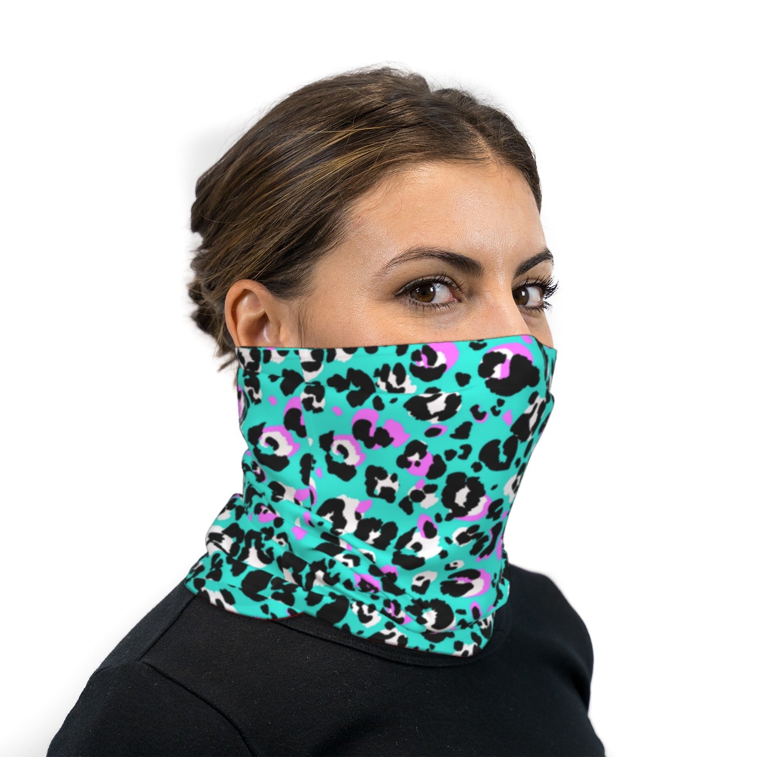 Colorful Neck Gaiters Face Masks & Deco Slides